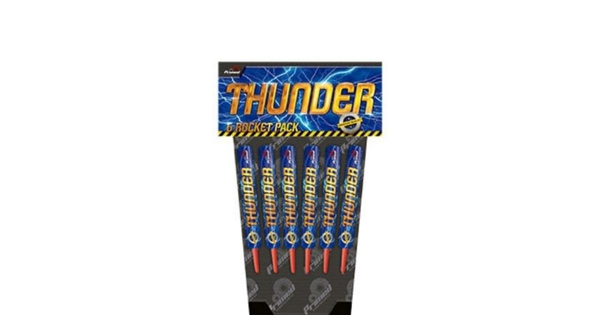Thunder Rockets From Primed Pyrotechnics | Manchester Fireworks Shops Thunder Rockets From Primed Pyrotechnics | Manchester Fireworks Shops