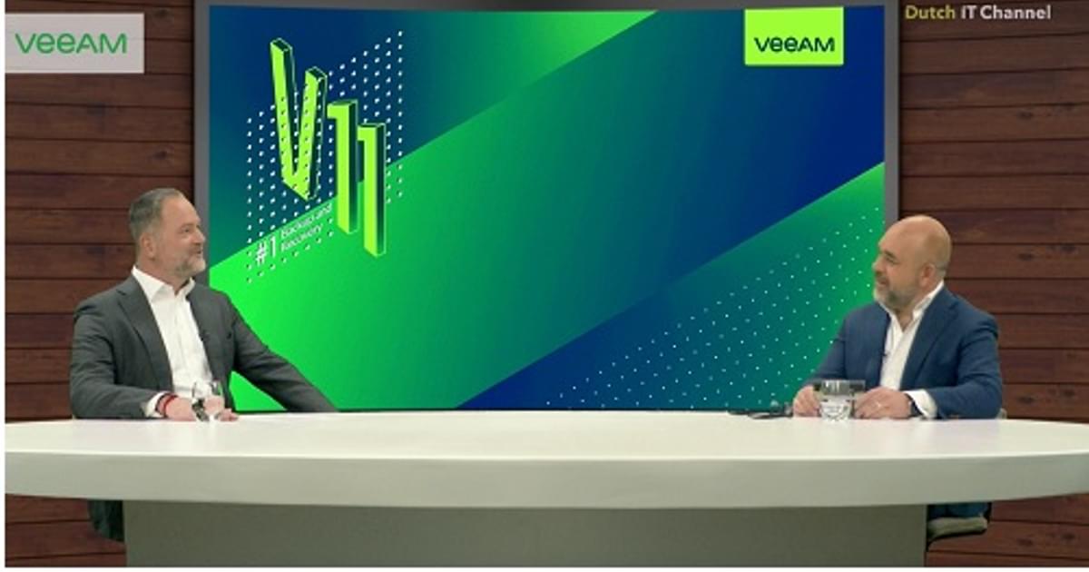 Dutch It Leaders Veeam Backup And Replication V11 Beschermt Alle Data