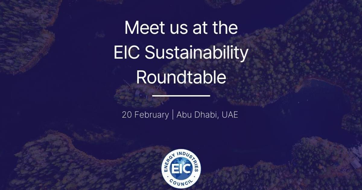 Kent | EIC Sustainability Roundtable Kent | EIC Sustainability Roundtable
