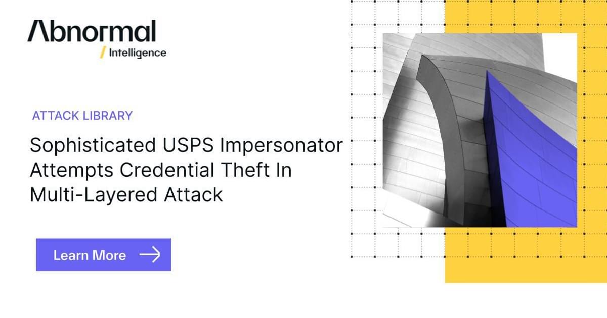 Sophisticated USPS Impersonator Attempts Credential Theft in… Sophisticated USPS Impersonator Attempts Credential Theft in…